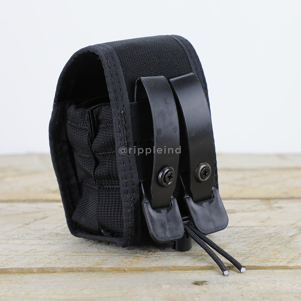 HSGI - Black - DUTY Handcuff Taco - COVERED (Double) - Ripple ...