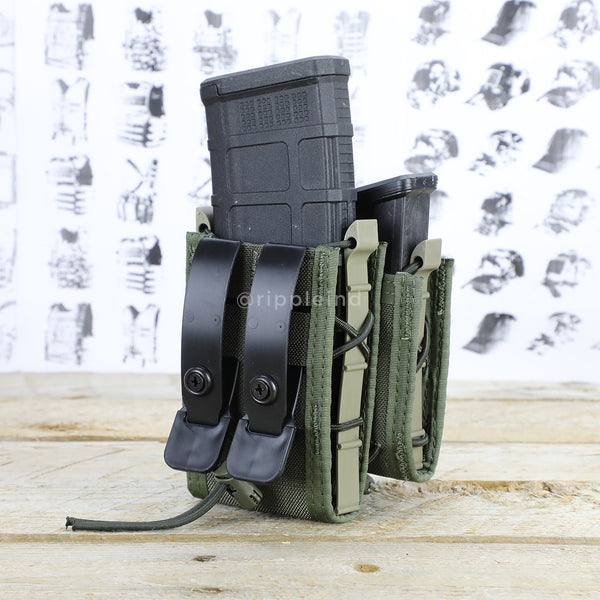 HSGI - LE Blue - DUTY Pistol Taco (Double w/Rifle) - Ripple Industries Ltd.